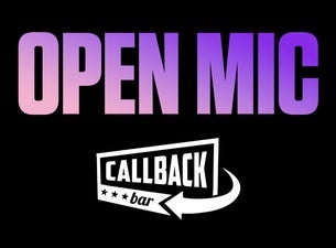 Open Mic hosted by Marcus Mangham - in the Callback Bar Tickets Jan 17, 2025 Sacramento, CA ...