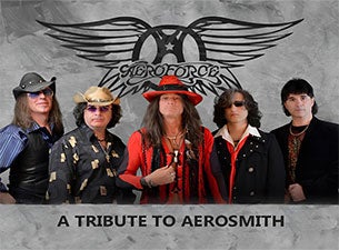 AEROFORCE - Celebrating the Music of Aerosmith Tickets Mar 22, 2025 ...