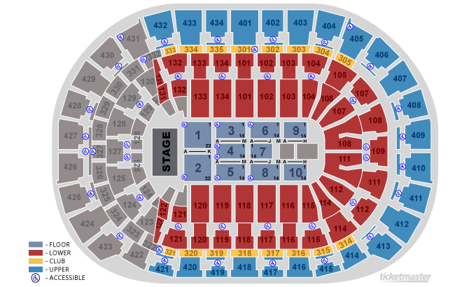 what are mezzanine seating?? - The Ledge