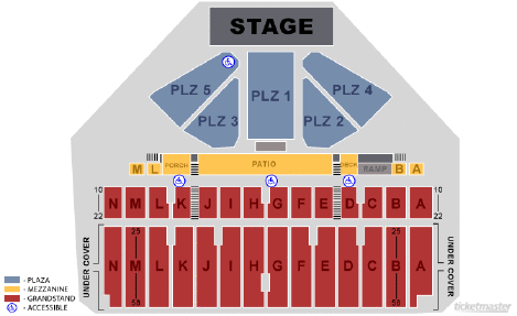 2 STEELY DAN Tickets Minnesota State Fair PLZ-5 Row 8